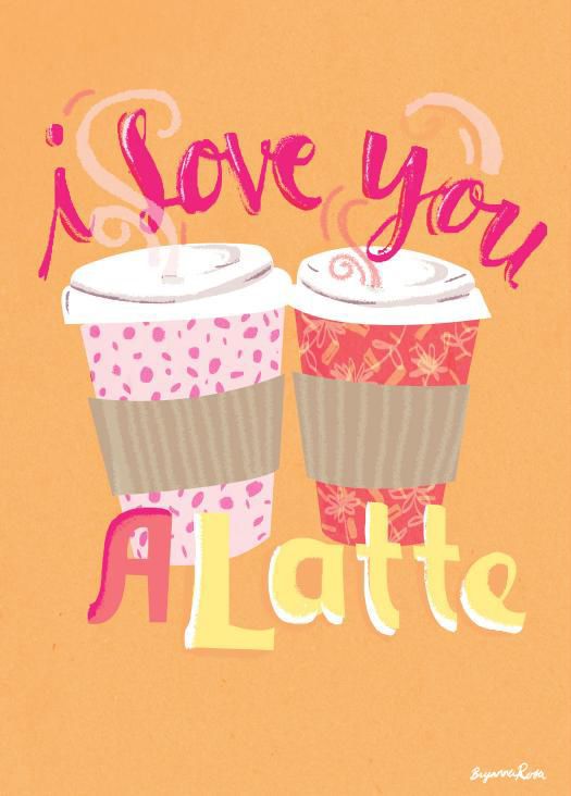 I love you a latte