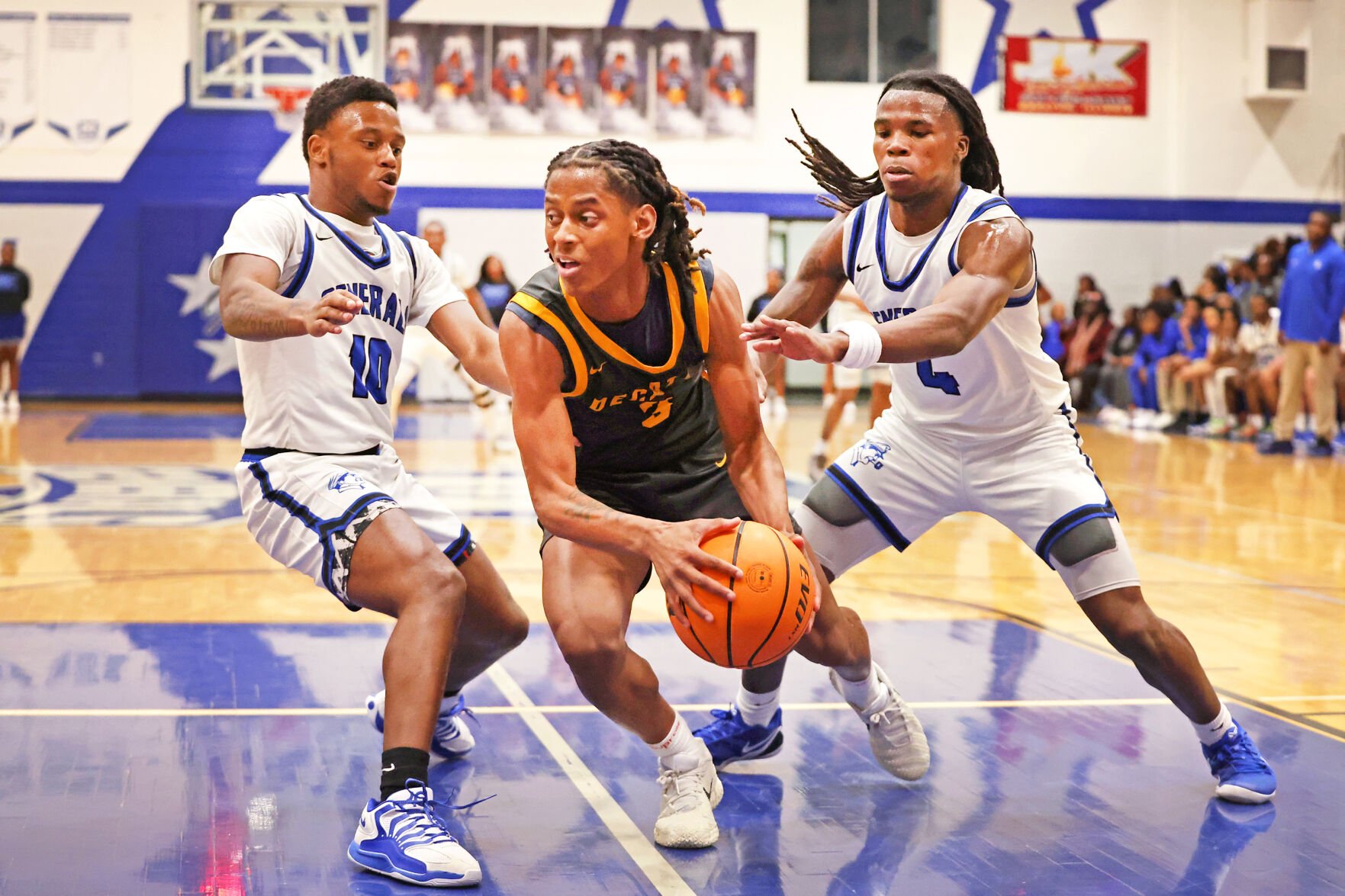 MacArthur and Eisenhower High School in Decatur city game