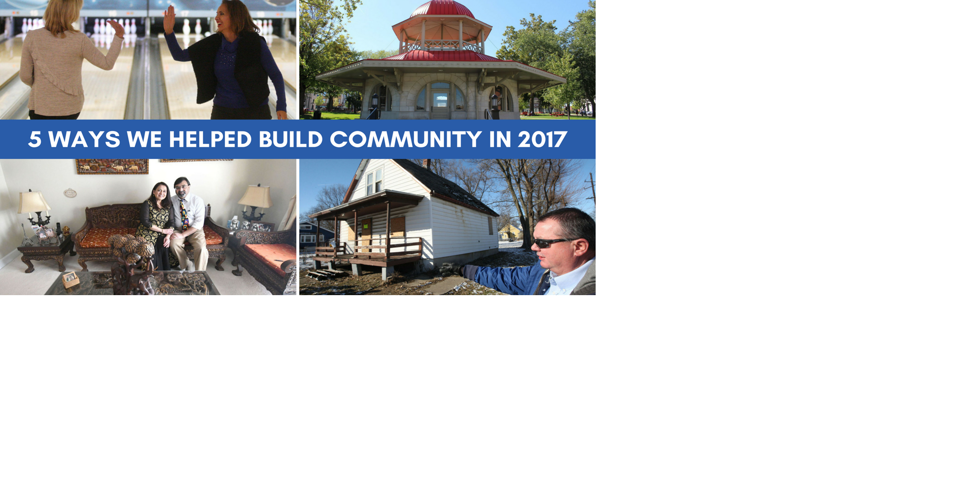 5 ways we helped build community in 2017