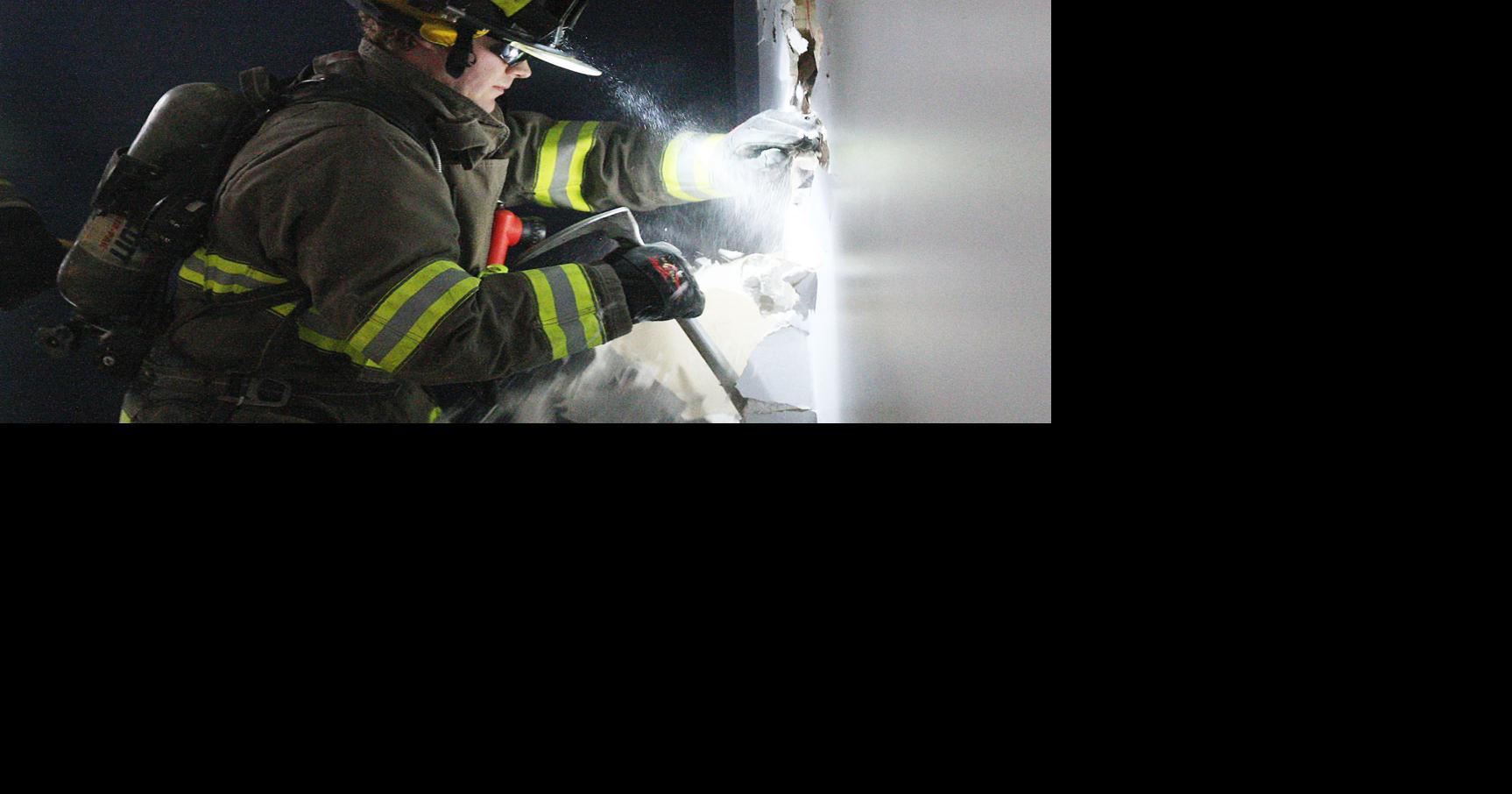 PHOTOS: Decatur Firefighter Wall Breach & Roof Ventilation Training