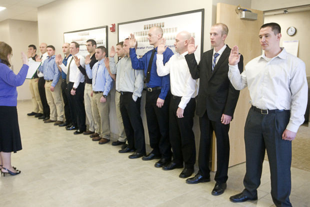 Decatur police welcome large recruit class