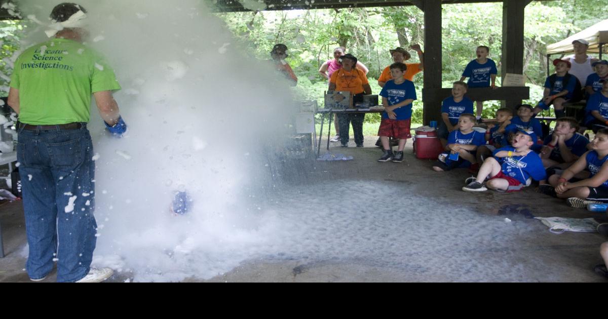 Scouts have a blast solving problems