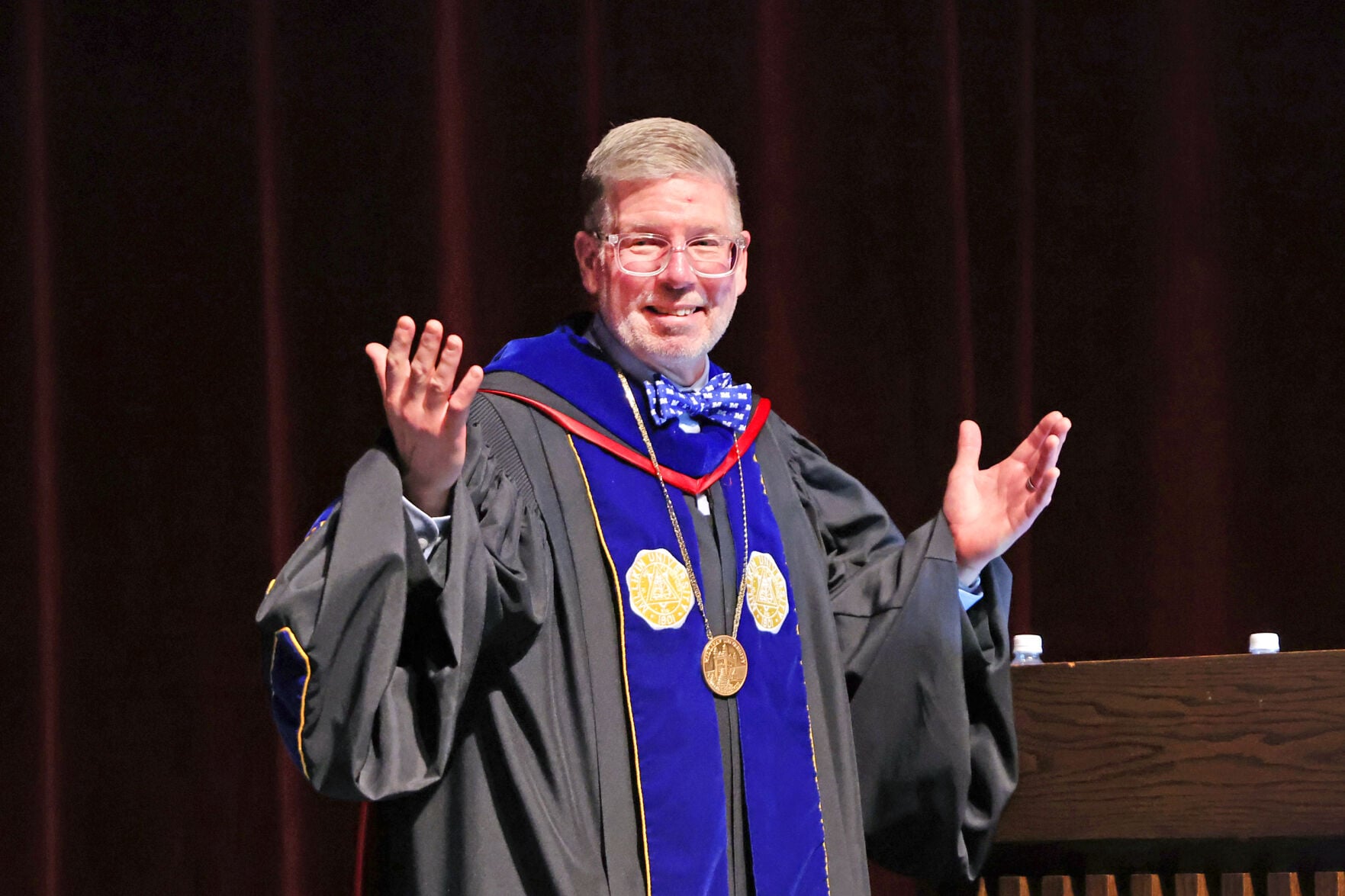 Millikin University President Dean Pribbenow is inaugurated