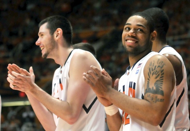 Seniors give Illini fans a pounding of rival Indiana