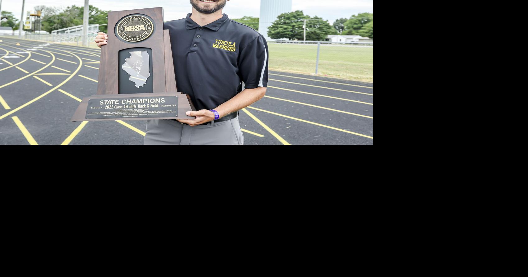 Tuscola's Drew Sterkel is the Girls Track Coach of the Year for 2022
