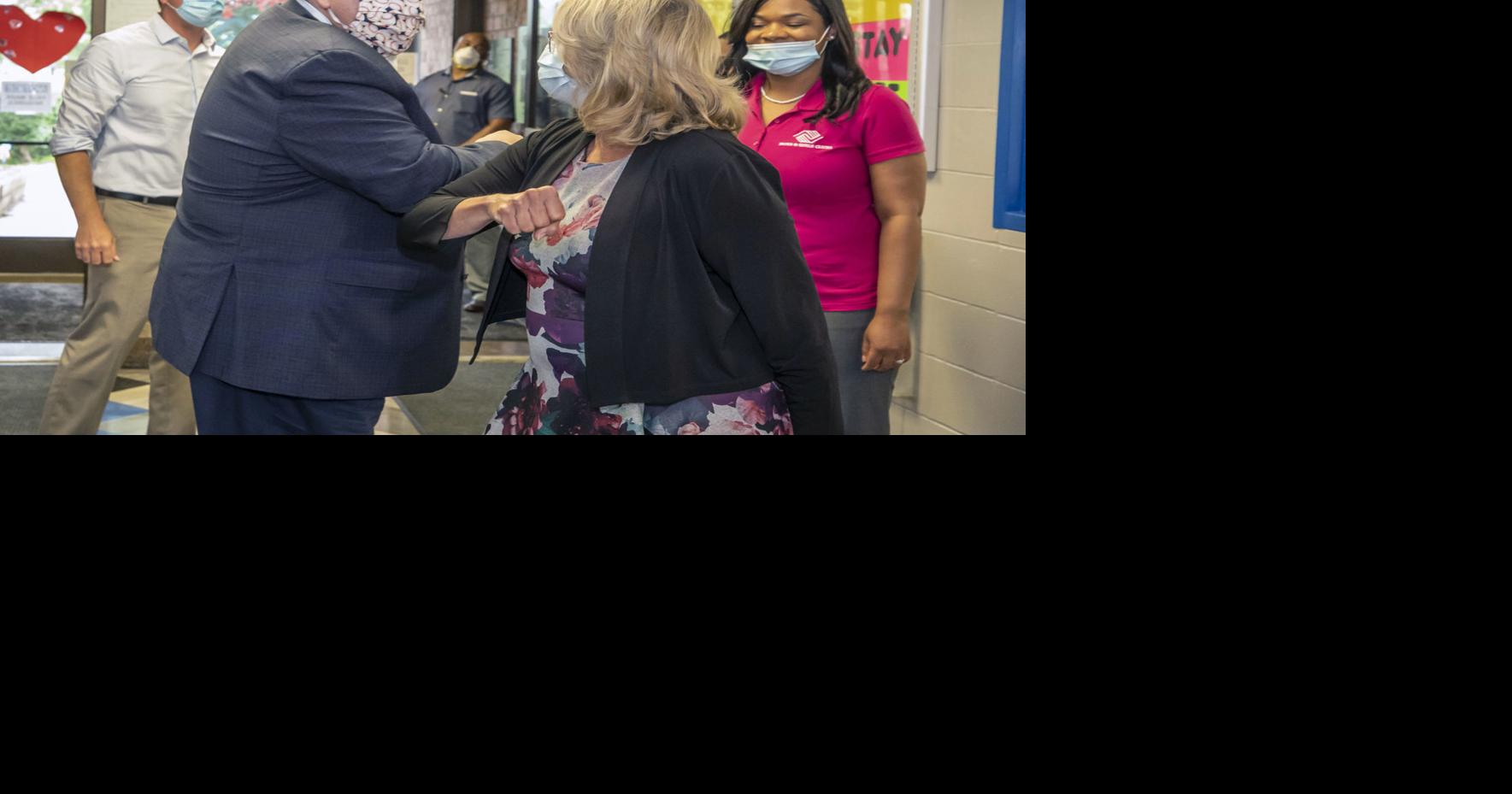 PHOTOS: Gov. Pritzker talks early childhood education in Decatur