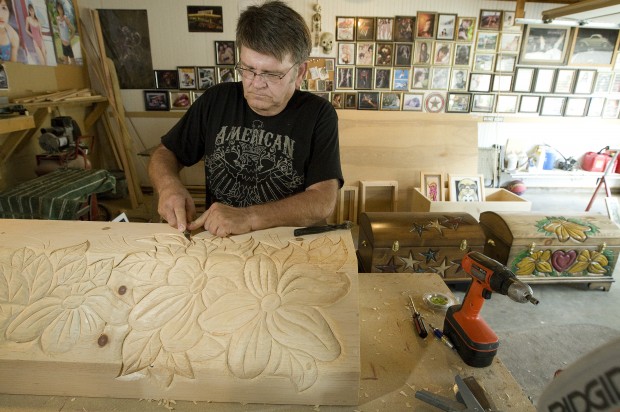 Woodworker has tested 'hope chests' by throwing them from roof