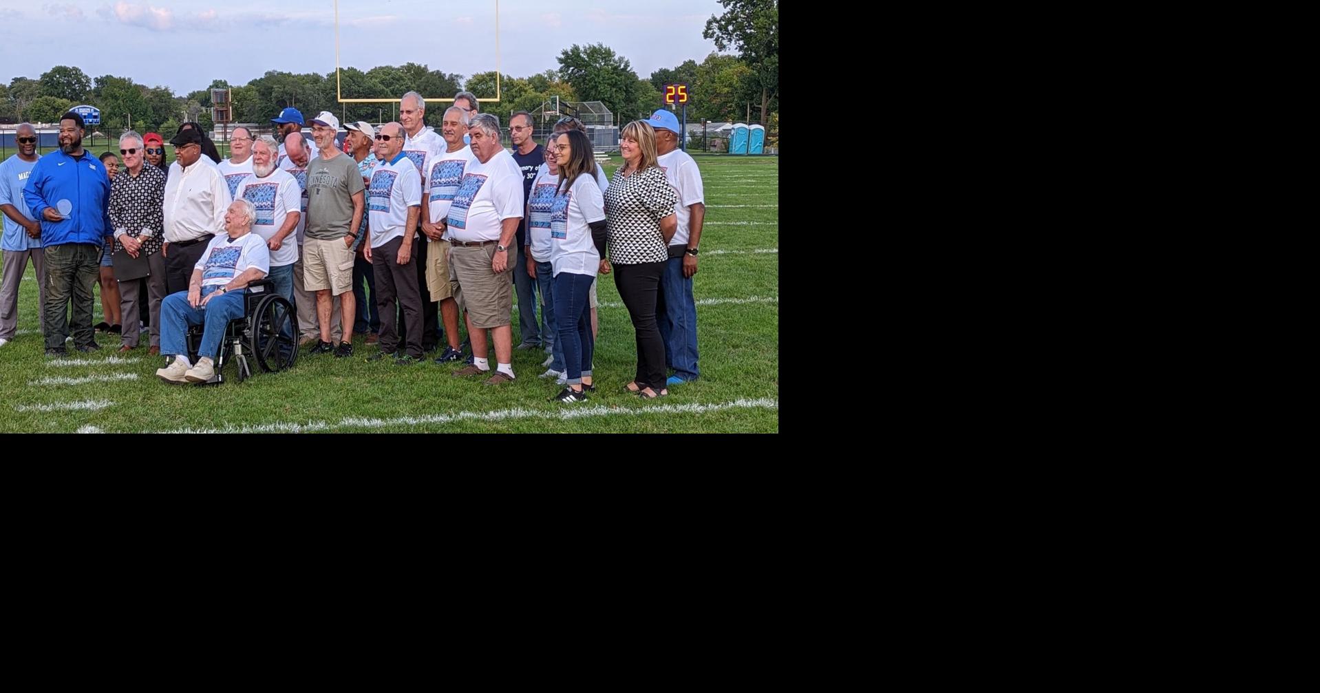 Photos: Latest Decatur Athletic Hall of Fame class honored at halftime ...
