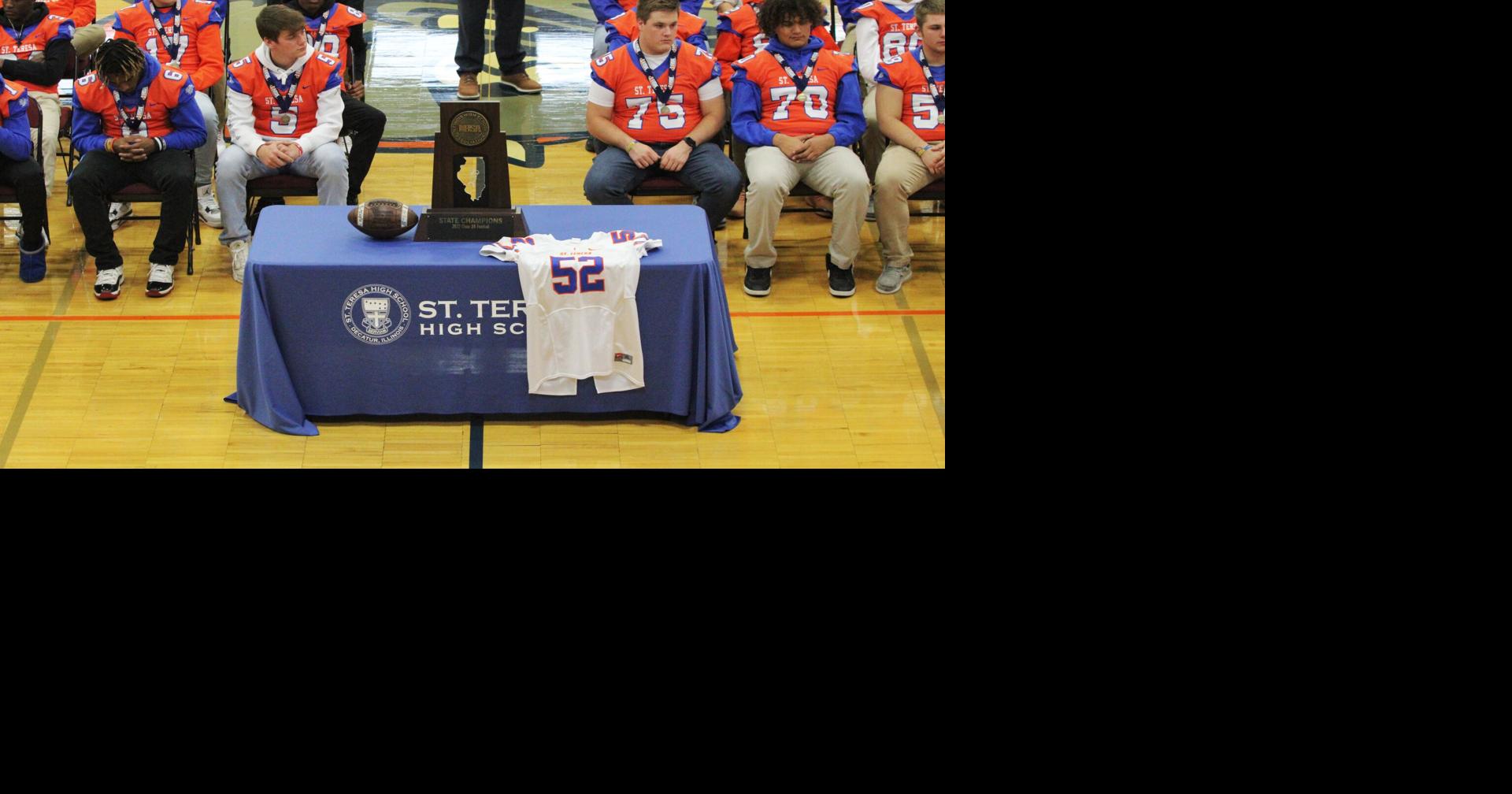 Photos: Celebration in honor of St. Teresa's 2A football championship