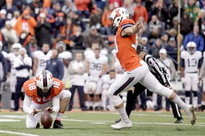 Reisner's kicks keep Illinois alive