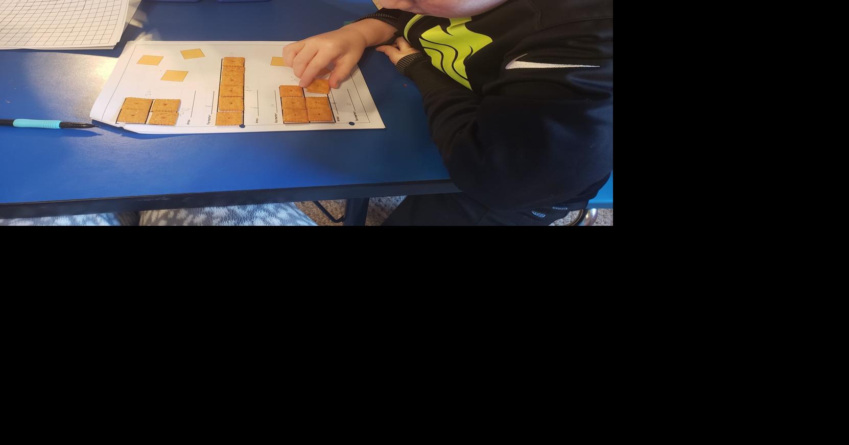 Today's lesson: Cheez-It math