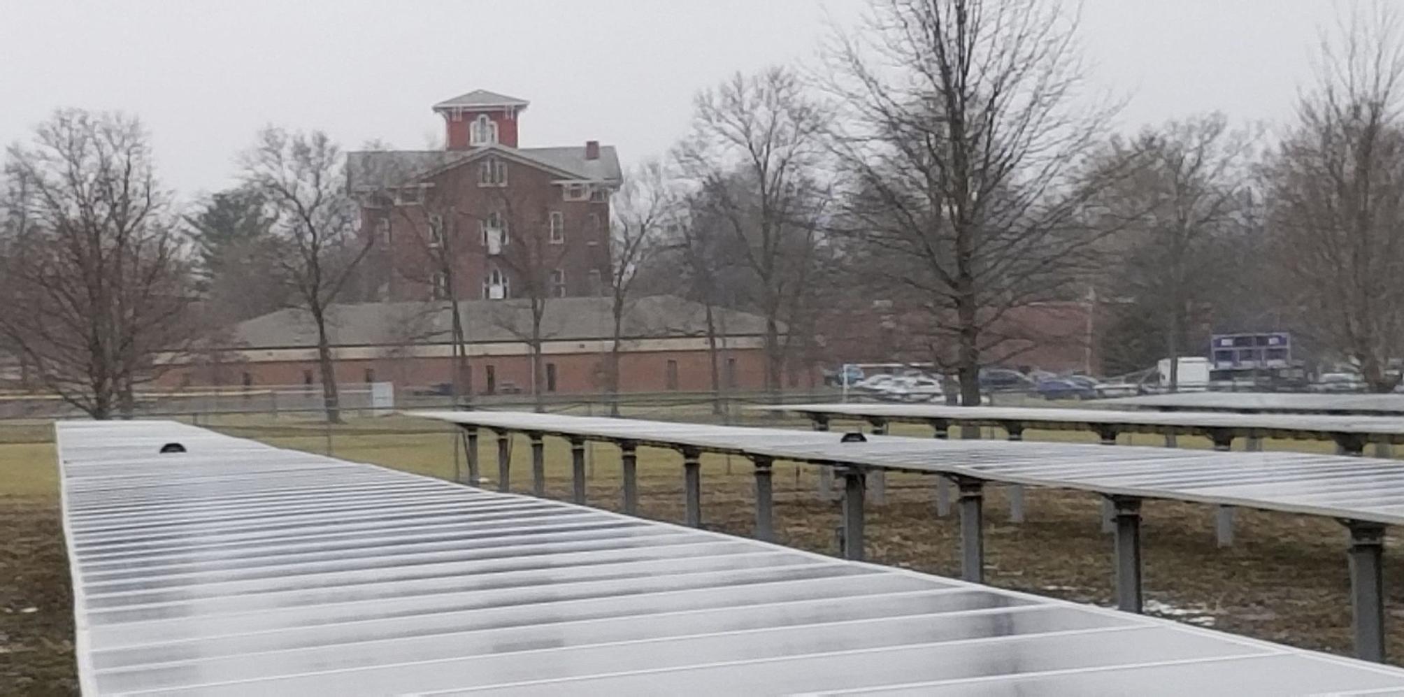 Officials" Storm-damaged Maroa solar farm remains dangerous