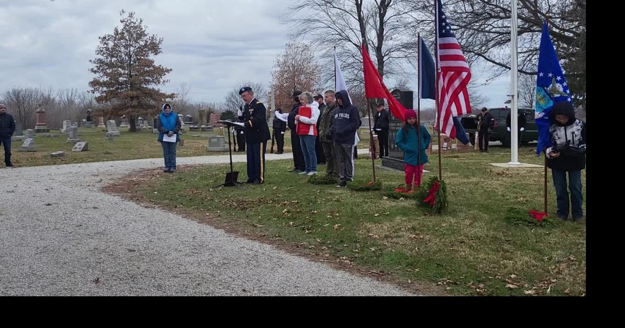 Dan Wickersham speaks at Humboldt wreath ceremony