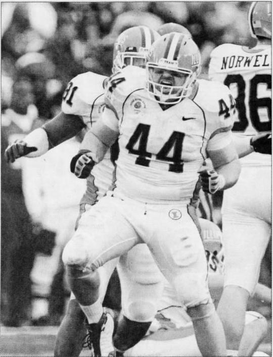 PHOTOS: Former Eisenhower, Illinois and NFL football player Brit Miller