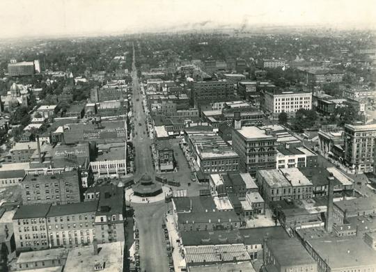 History photos: Aerial views of Decatur