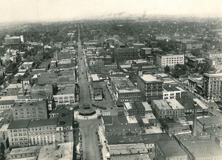 History photos: Aerial views of Decatur