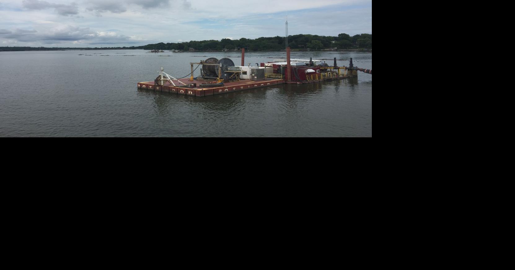 Lake Decatur dredging moves into Basin 2