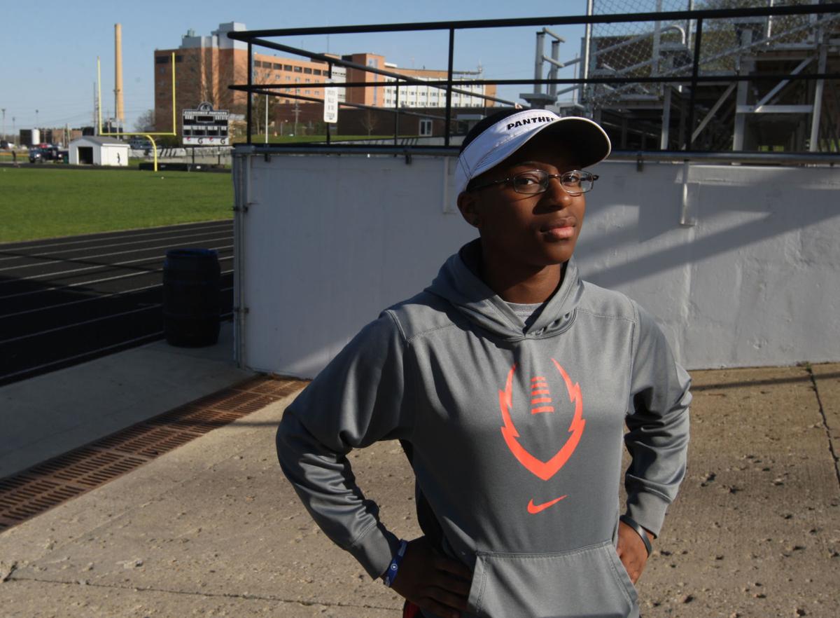 Blitzing with the boys: Eisenhower LB Amir Bond proving girls belong on ...