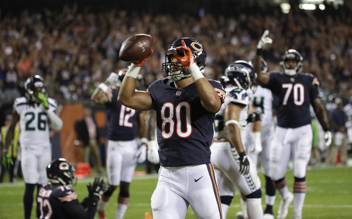 Chicago Bears release veteran tight end Trey Burton