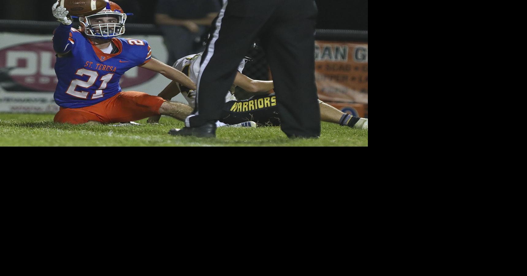 Joey Staab keeps adding to his plate for the St. Teresa football team