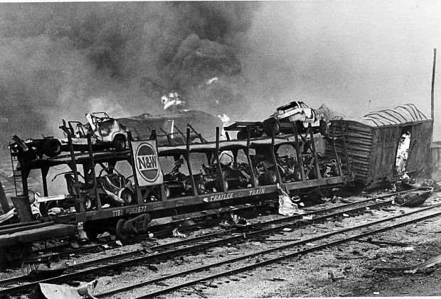 PHOTOS: 1974 Norfolk & Western Railway Co. Explosion
