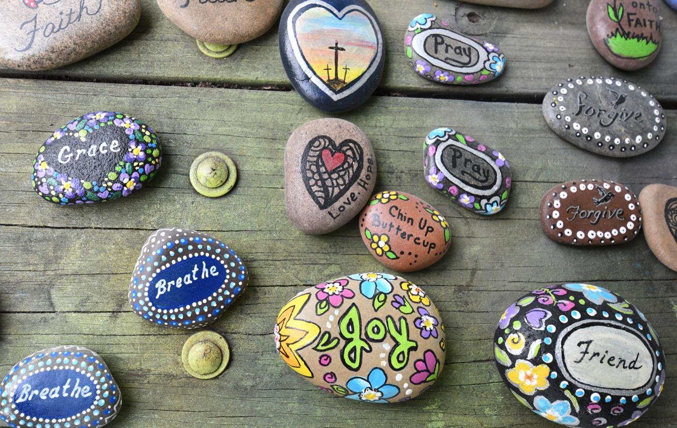 Rocks can be used for kindness