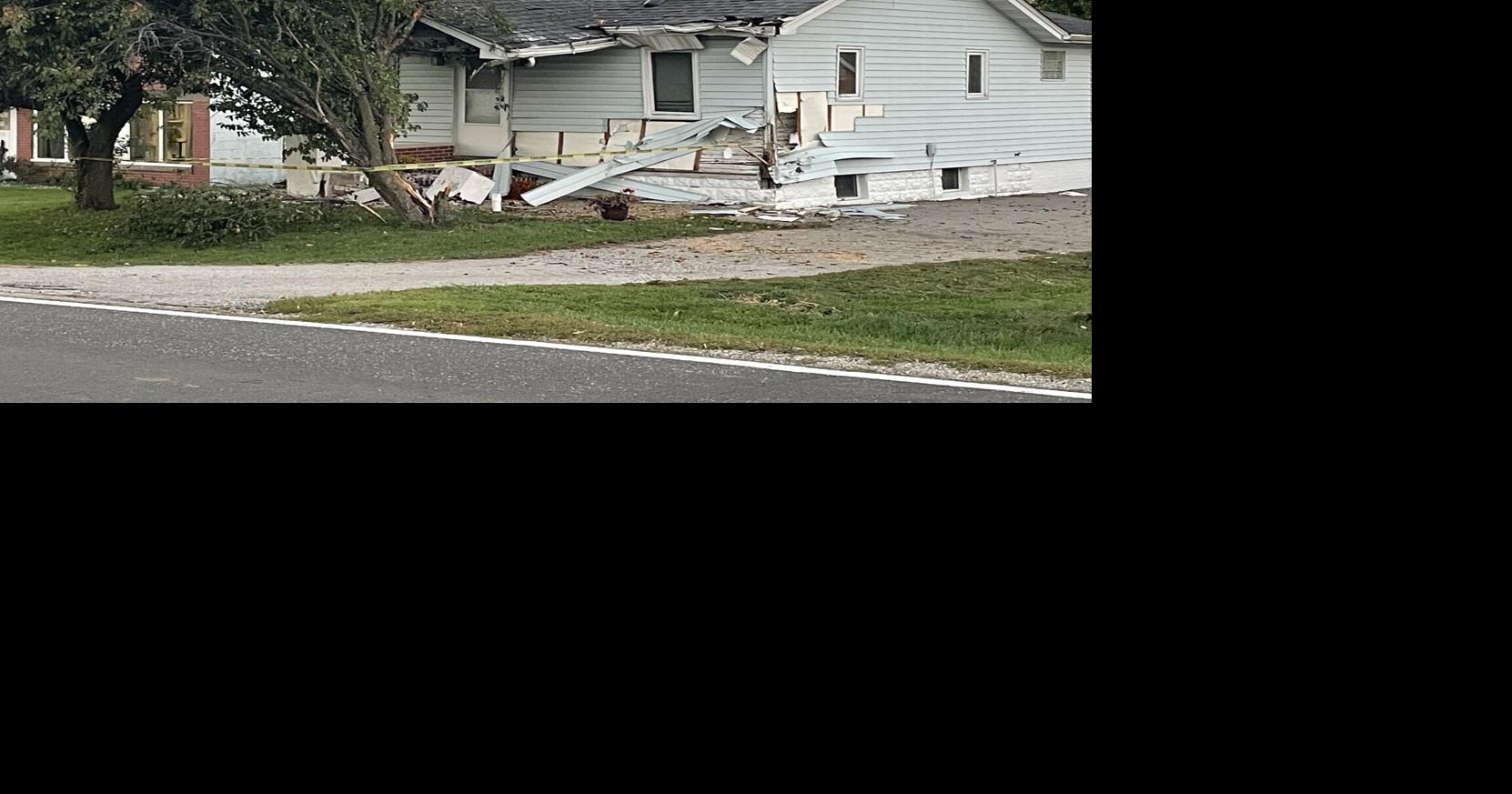 Burglars ransack Forsyth home damaged in combine crash