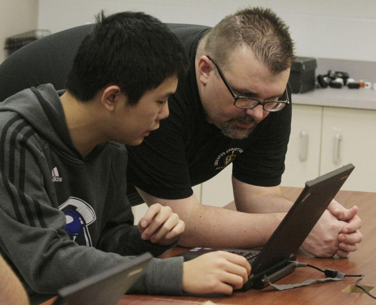 Decatur Christian School offers coding and robotics classes