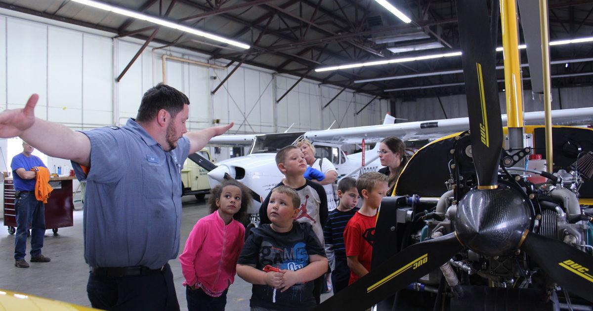 Baum students get VIP treatment at Decatur Airport