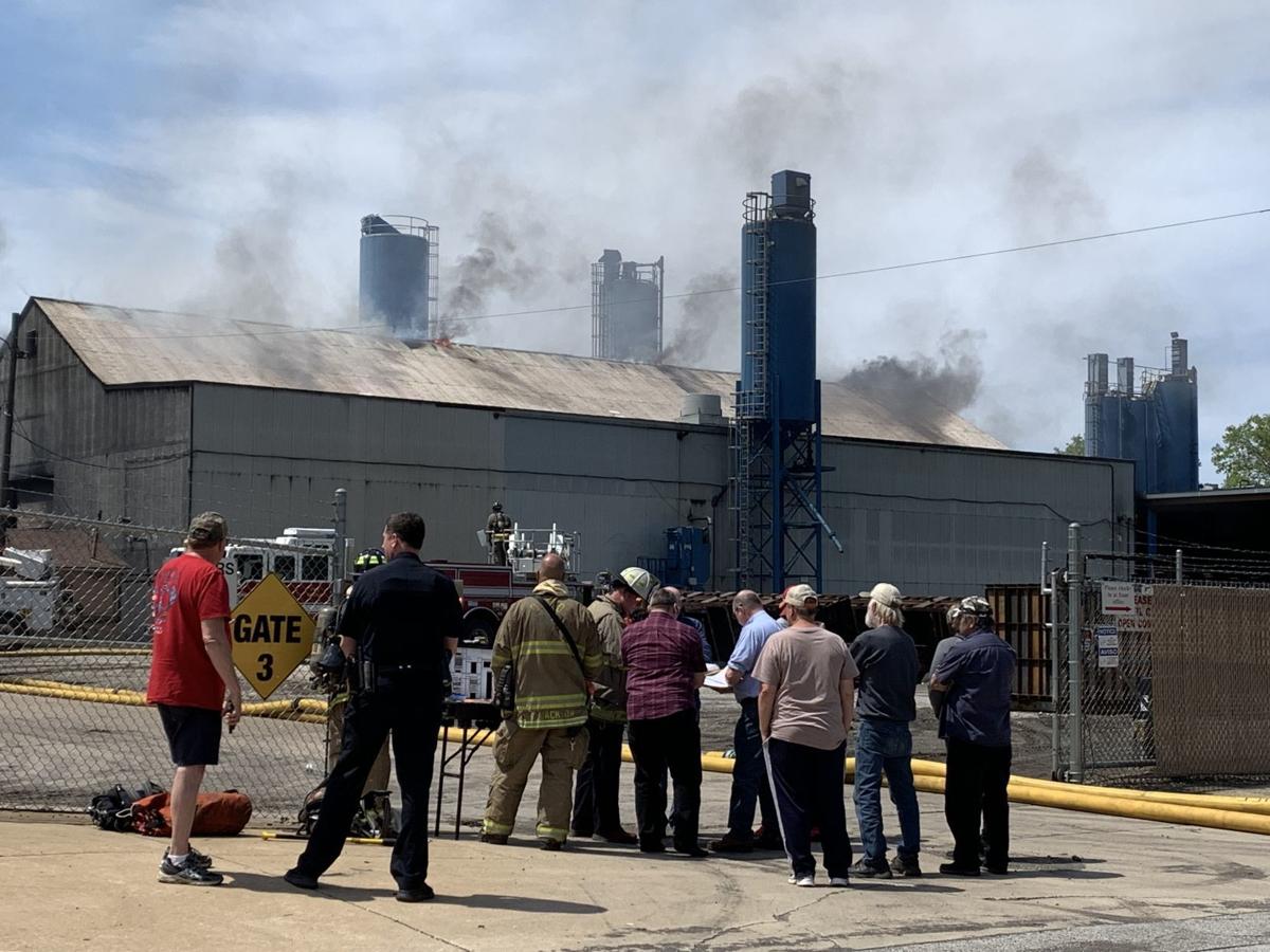 VIDEO: No injuries in fire at Decatur Foundry