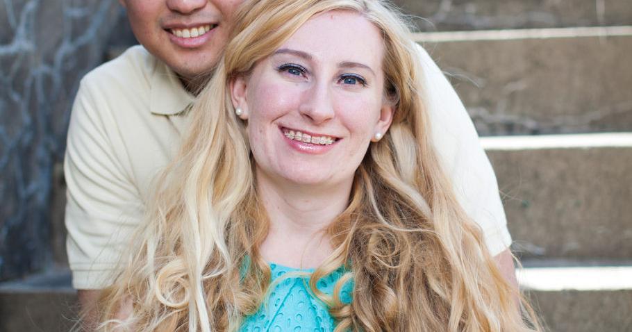 Angela Osborne and Wes Huang