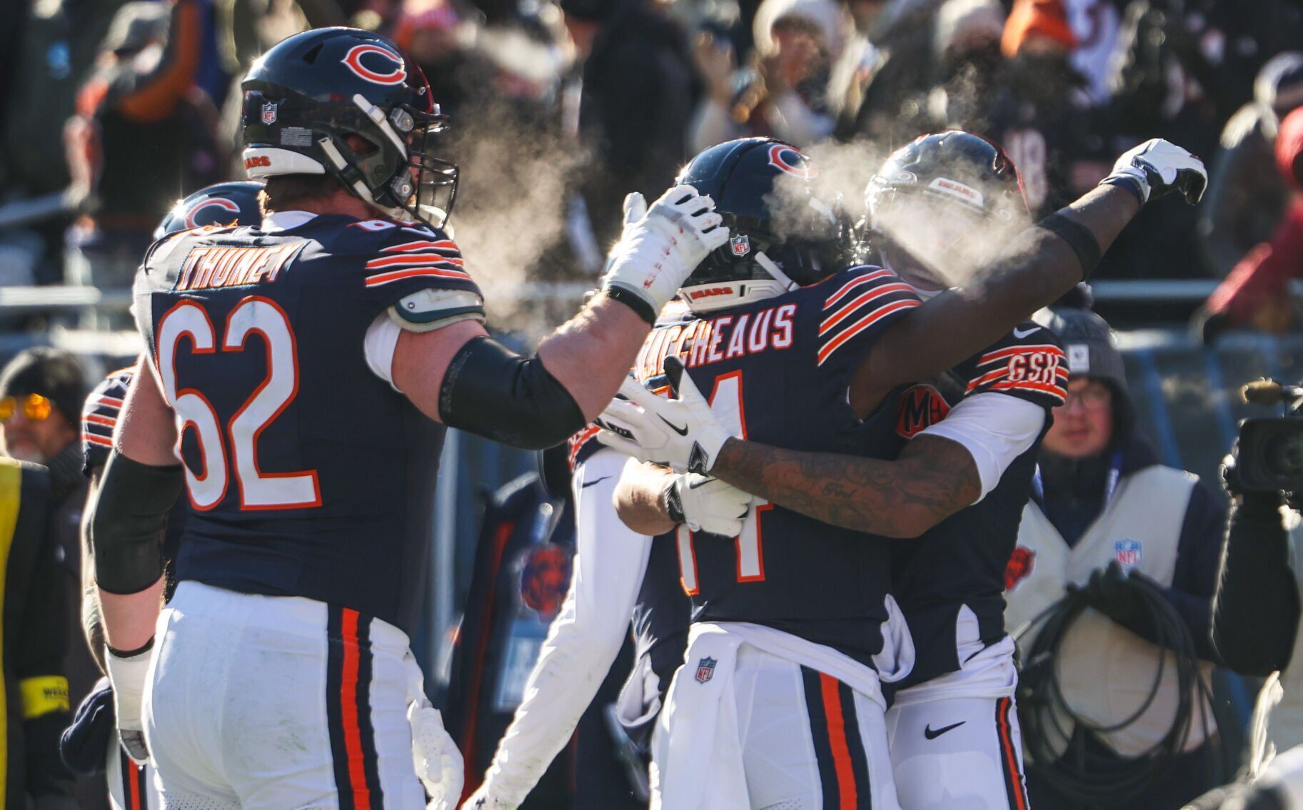 Chicago Bears put Cleveland Browns in deep freeze in 31-3 rout for ...