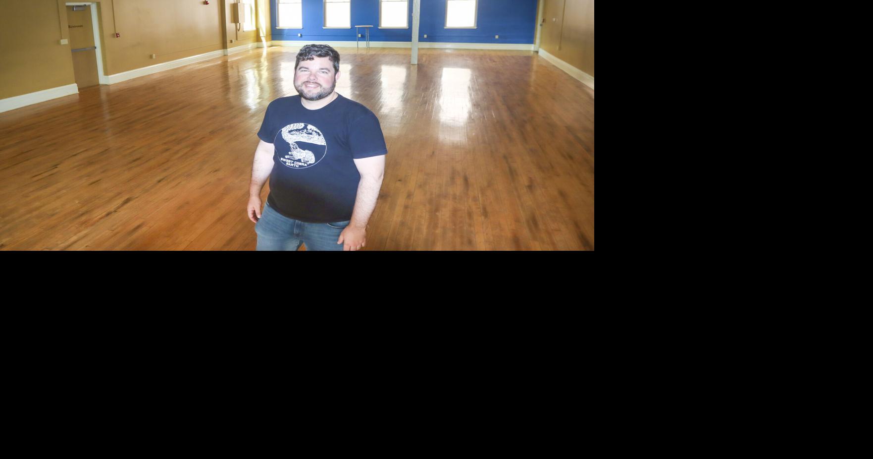 The Loft event space reaches out over downtown Decatur