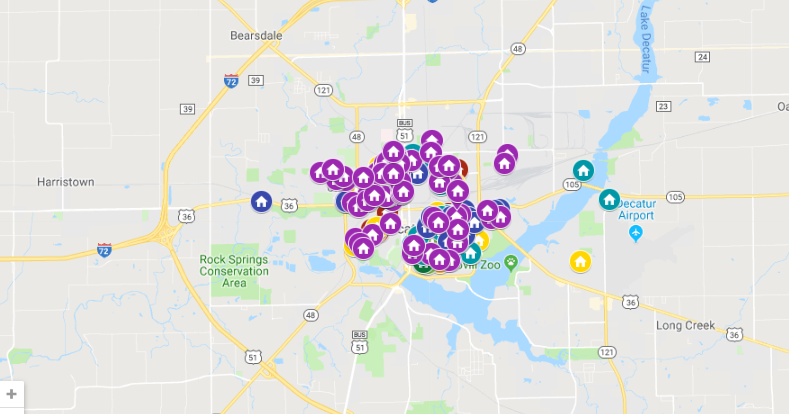 Where are the homes on Decatur's demolition list? Here's the map