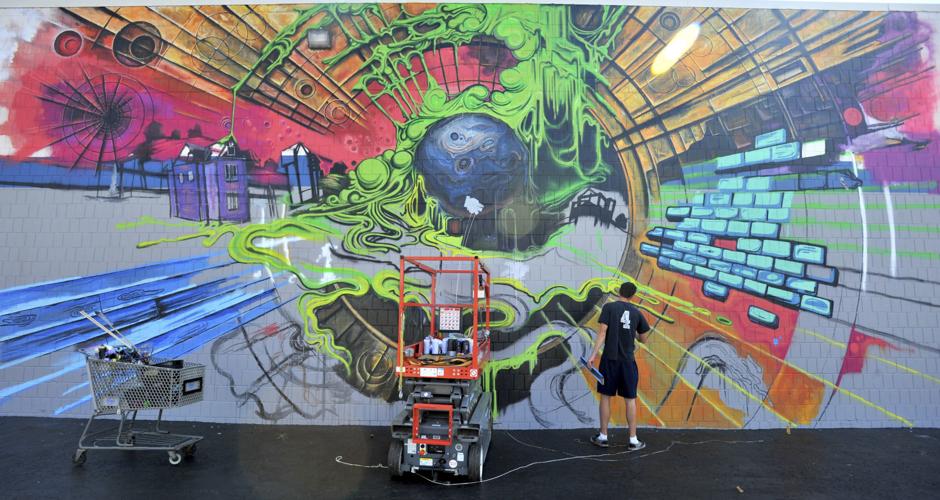 Bradley student explores the fine art of graffiti