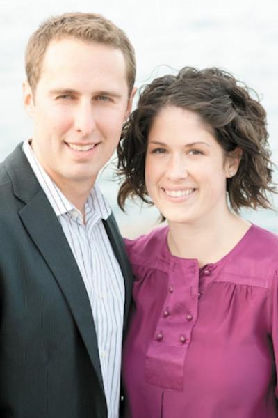 Brandon Menke and Natalie Hanley