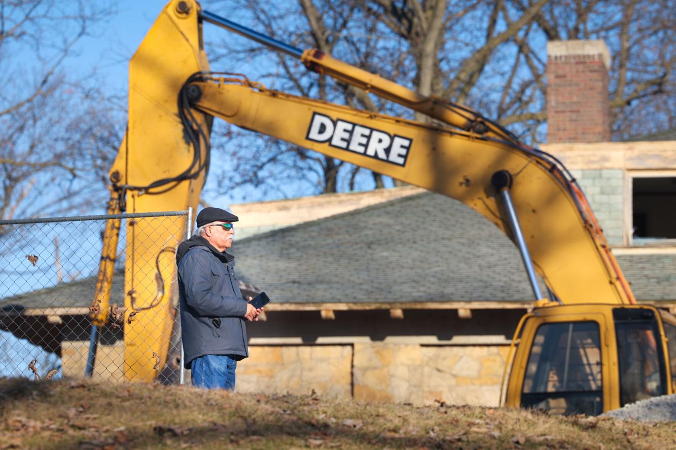 Demolition began on Nelson Park Pavilion 1