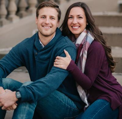 Tim McElroy and Rachel Breault