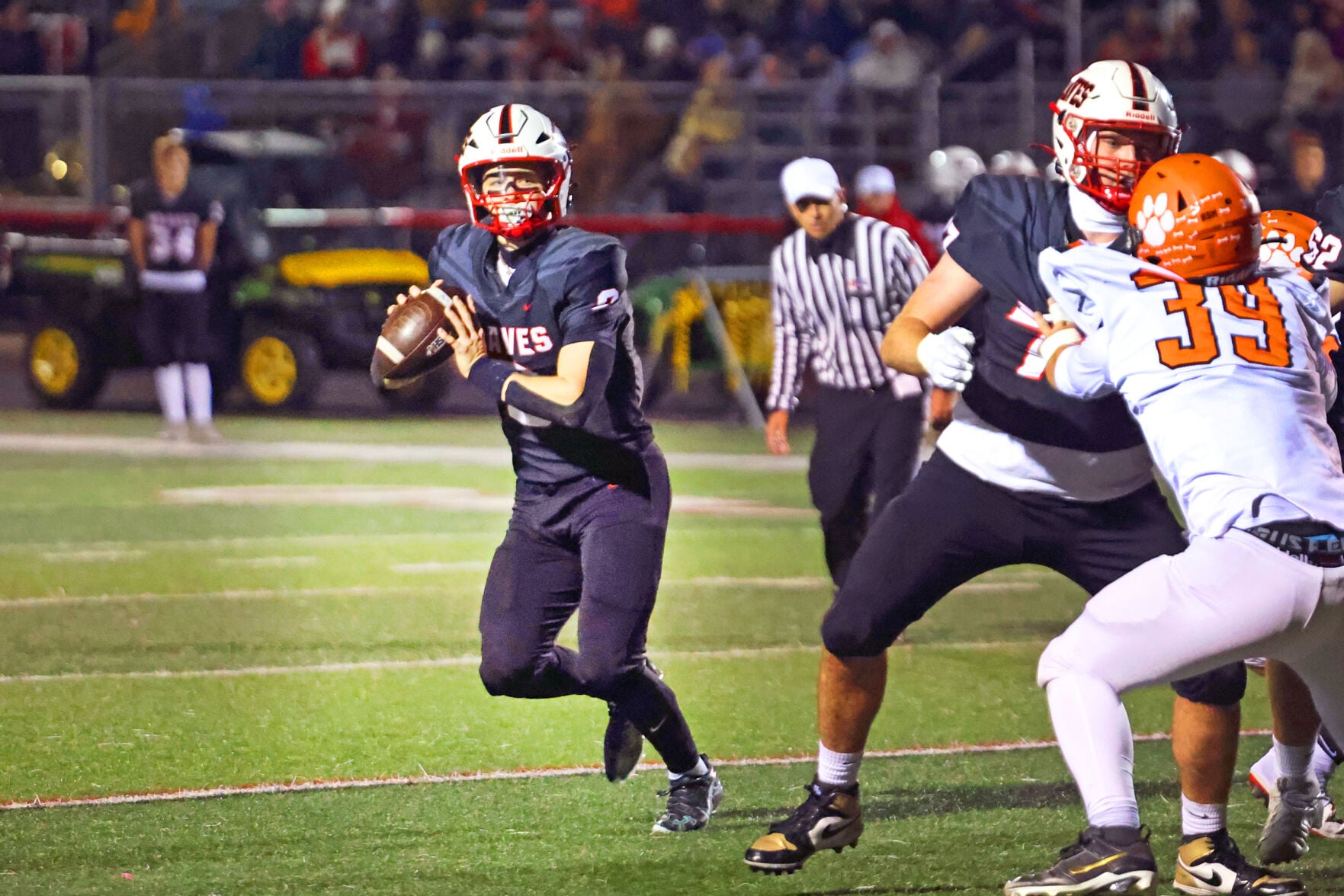 Mount Zion football loses to Waterloo in playoff upset