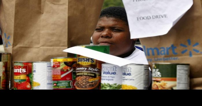 Youth take lead for Caring Black Men food drive