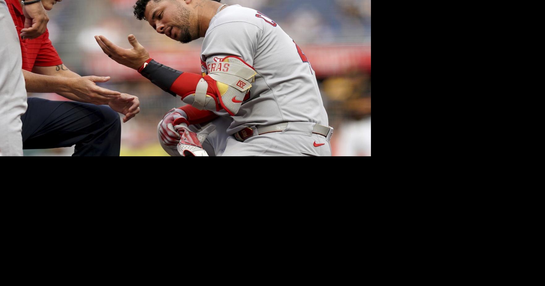 Plunked again by pitch, Cards' Contreras vents concern
