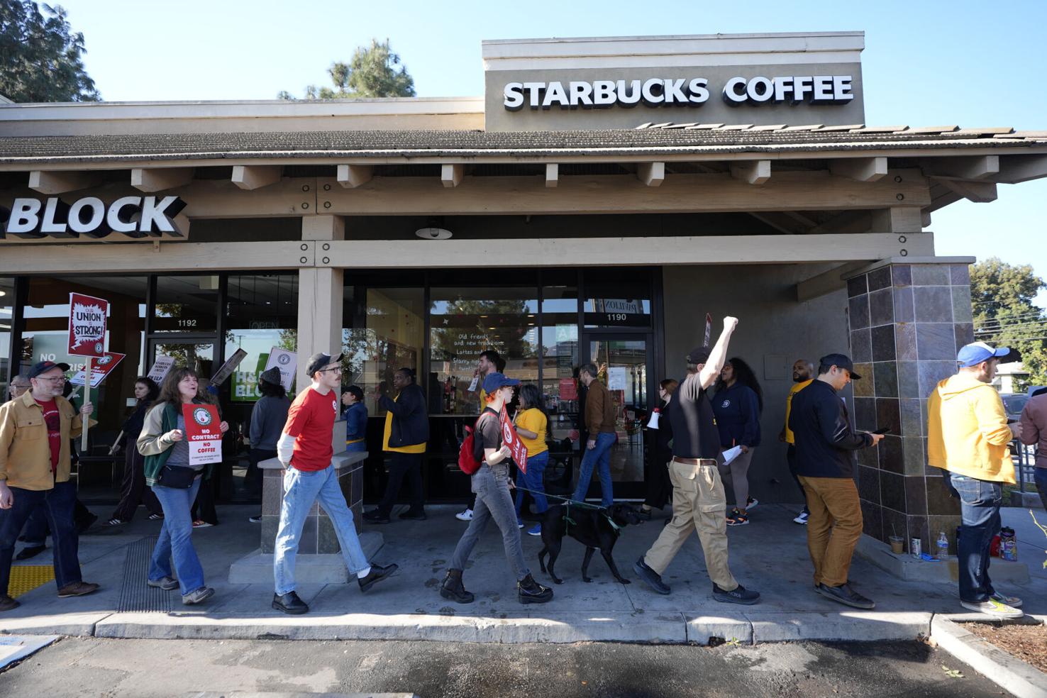Starbucks strike could spread across US by Christmas Eve