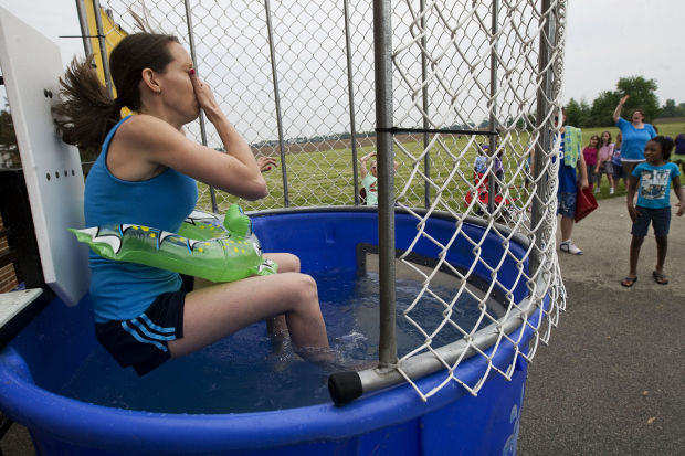 Dunk tank reward for Stevenson students’ success