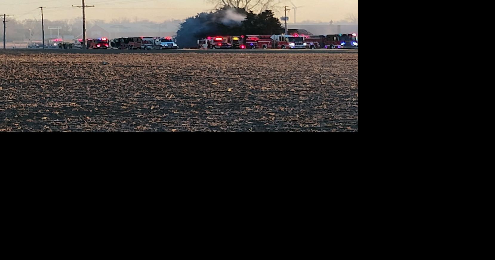 Crews respond to Saturday fire north of Maroa