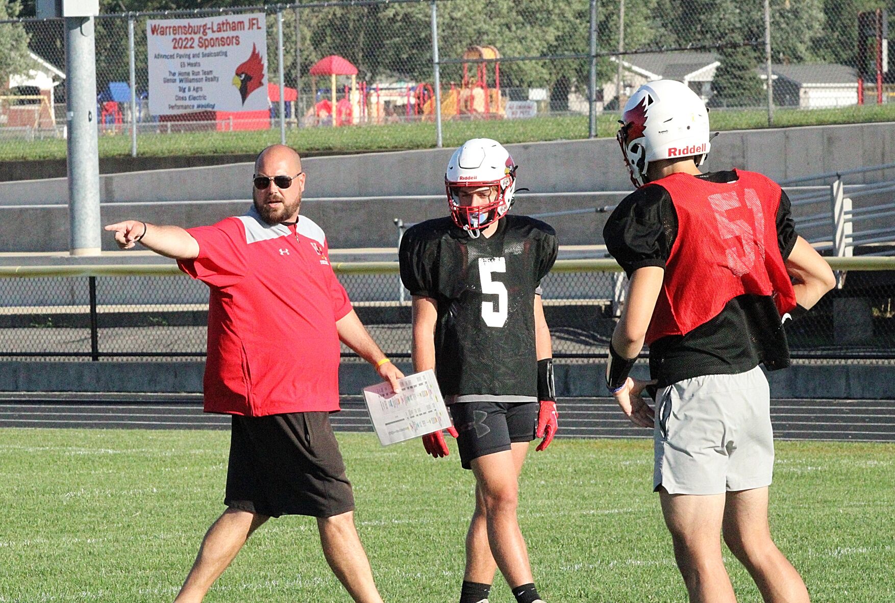 Warrensburg-Latham football coach Aaron Fricke resigning