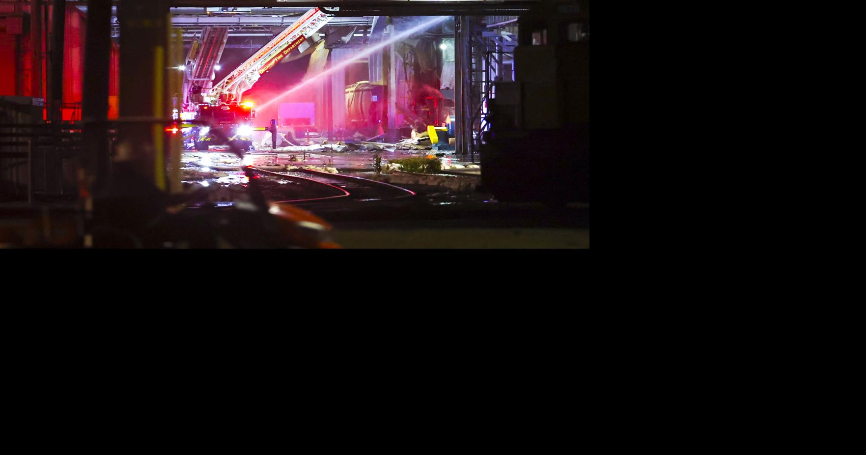 Photos: Crews respond after explosion at ADM East Plant