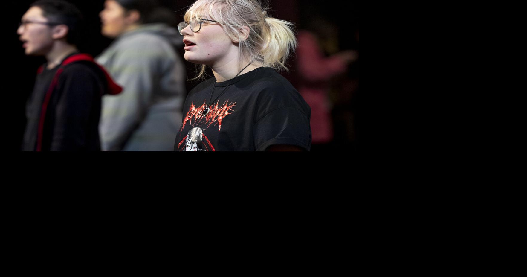 The cast of Decatur Underground Theater reveals a secret