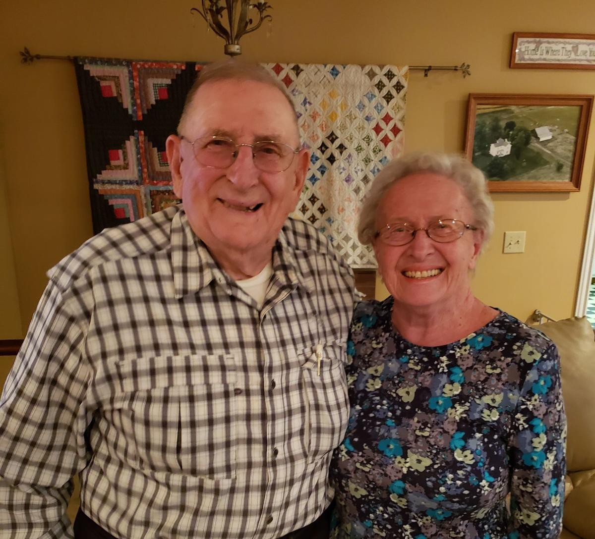 ANNIVERSARY: Mr. and Mrs. Donald Walker, 60th
