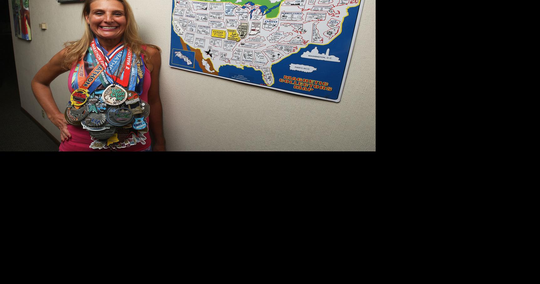Here's why a Decatur woman ran a marathon in all 50 states 🏃‍♀️