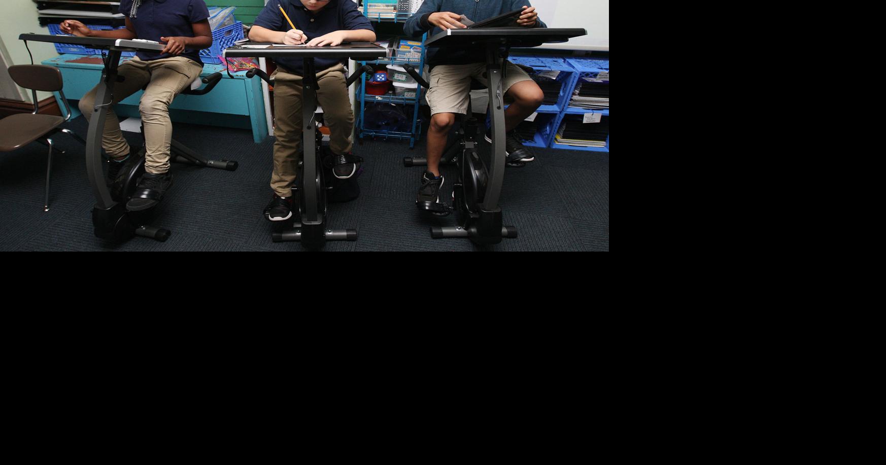 Flexible seating calms classroom